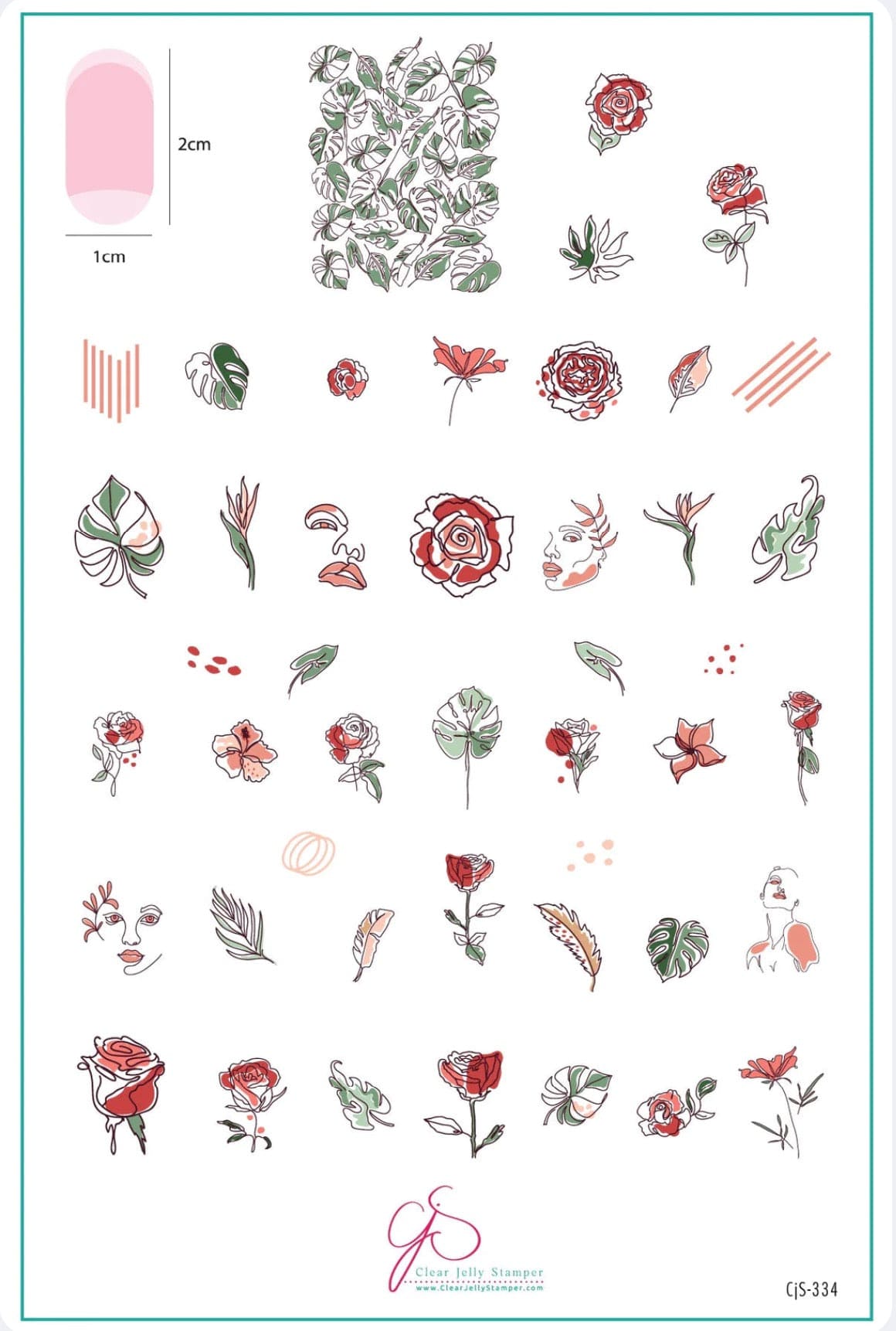 Artsy Line Art CJS-334 – Ongles Elaine Lemay